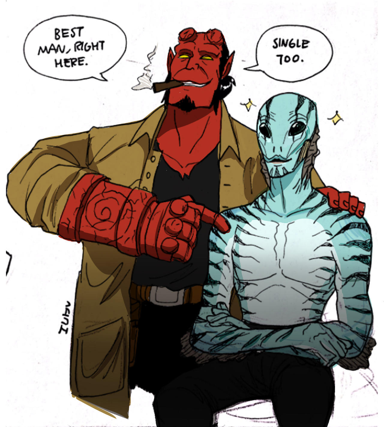 Best man right here | Hellboy | Know Your Meme