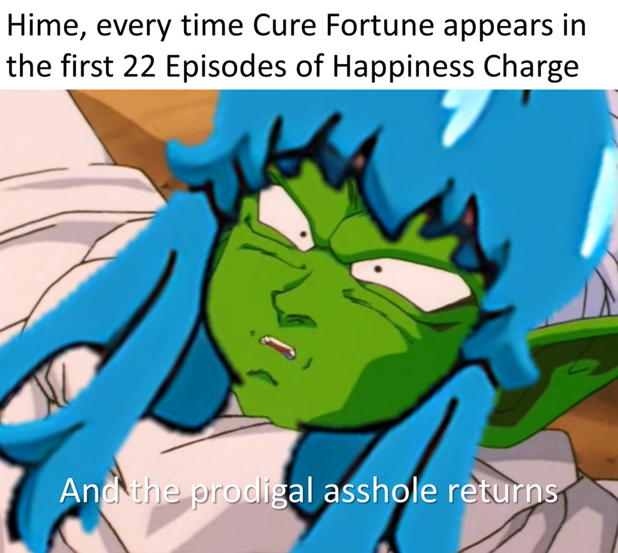 "I wAs NoT hElPiNg YoU!" that's you. | Pretty Cure | Know Your Meme