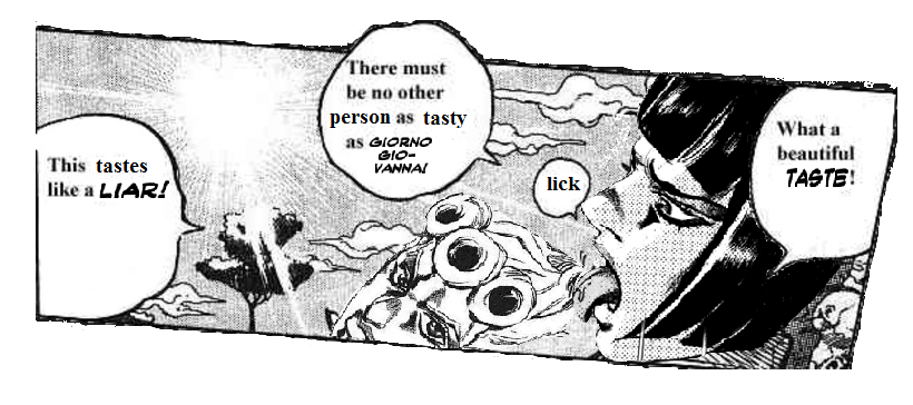 Lick Jojo S Bizarre Adventure Know Your Meme