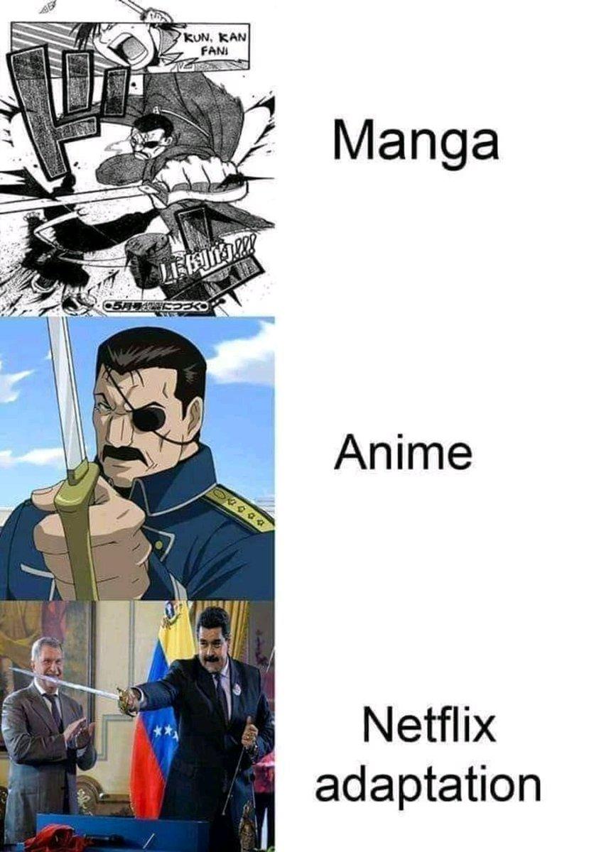 Shoutout to all Latin American weebs | Netflix Adaptation | Know Your Meme