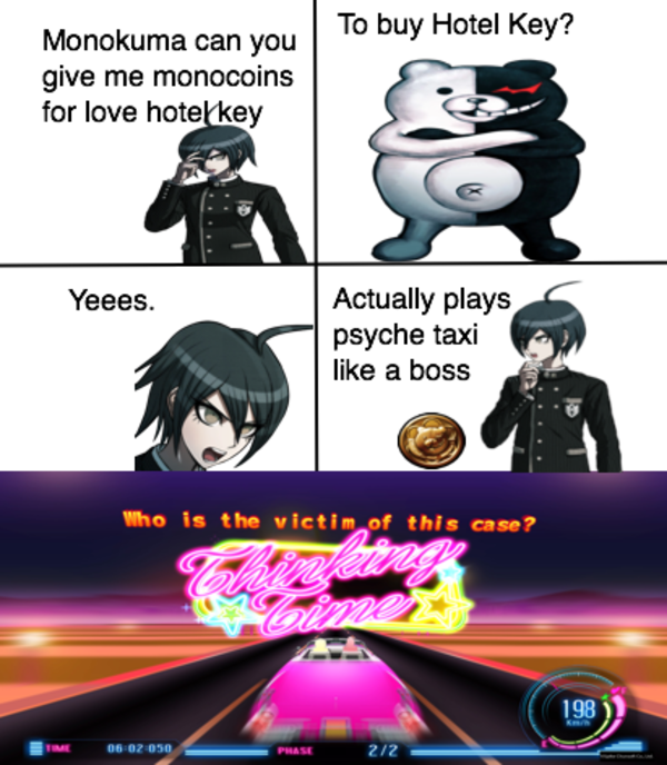 When Monokuma gives you Monocoins | Mom Can You Give Me Money? | Know ...