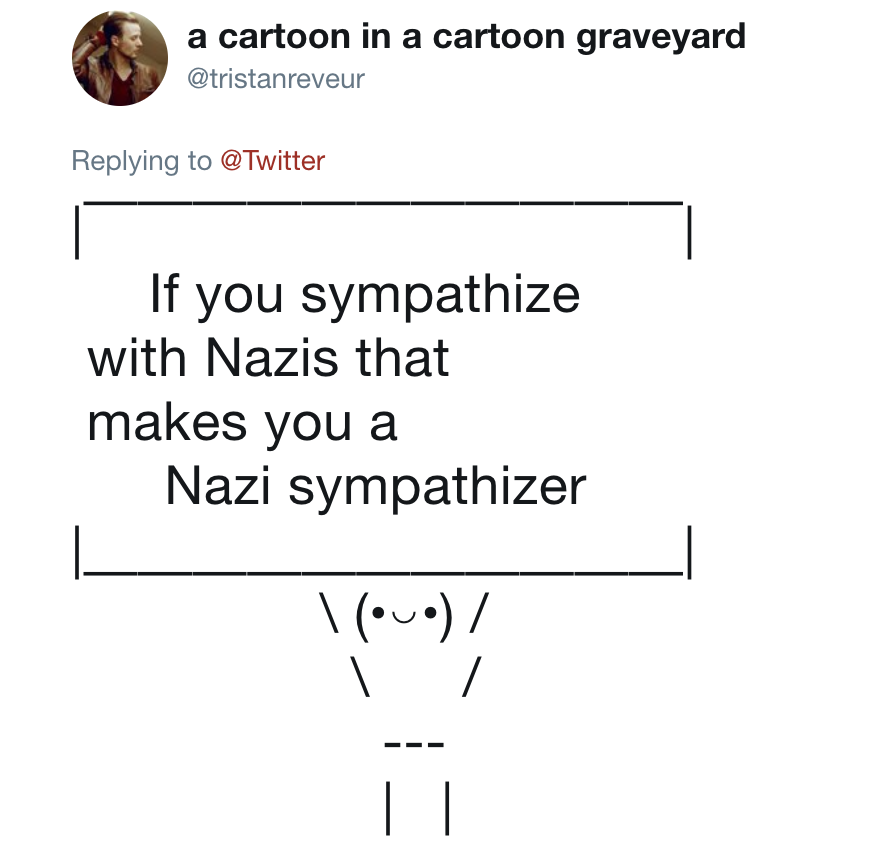 Nazi Sympathizer | Be Sweet When You Tweet | Know Your Meme