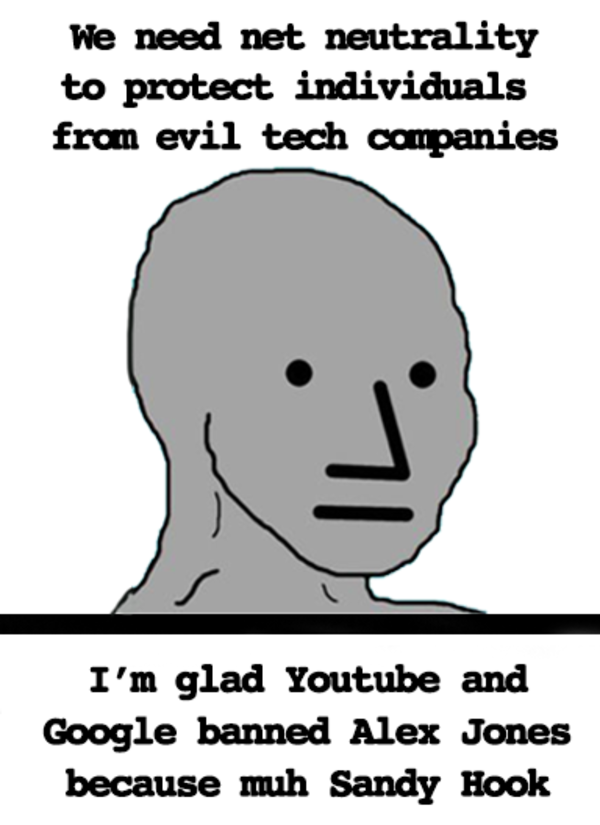 NPC and Net neutrality | NPC Wojak | Know Your Meme