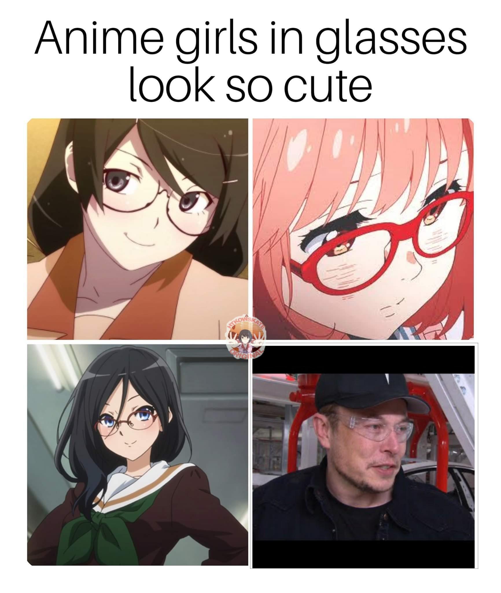 Only upvotes for our beloved Elon-chan~ | Anime Girls Comparison ...