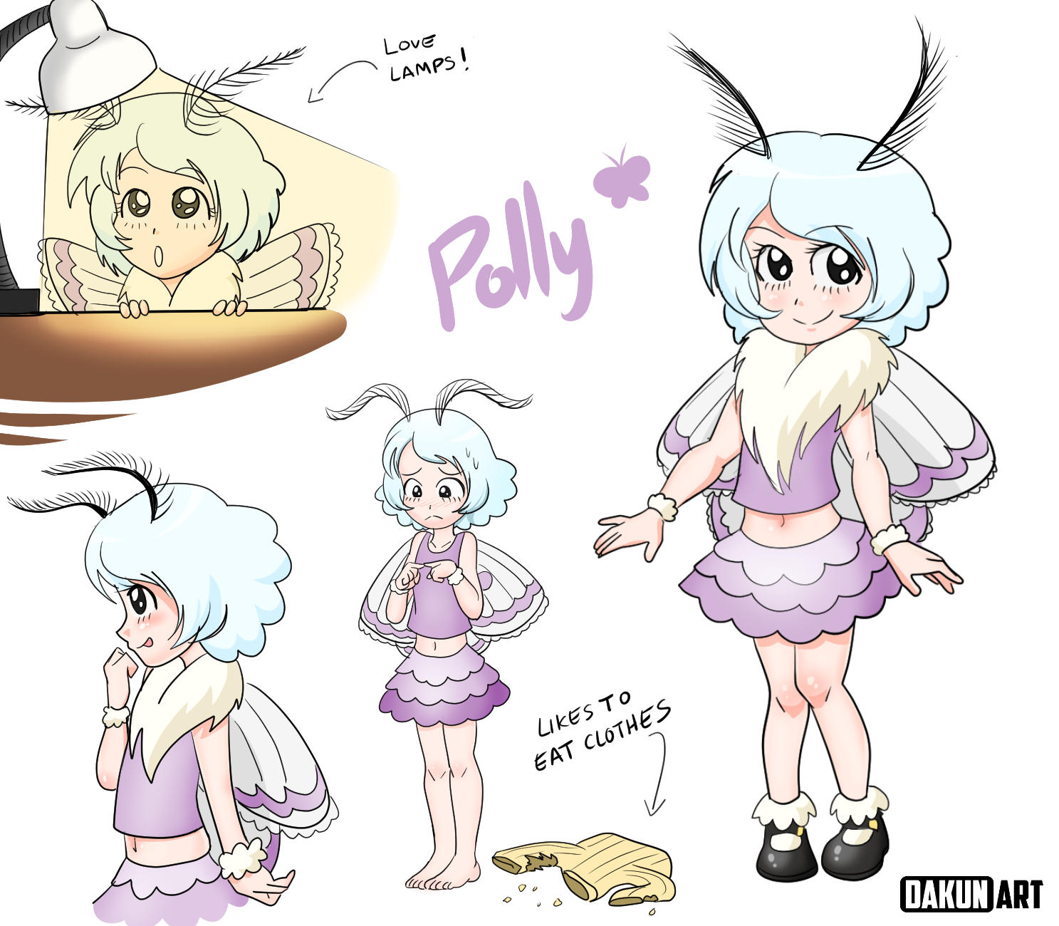 Loli Moth | Moth Girls | Know Your Meme