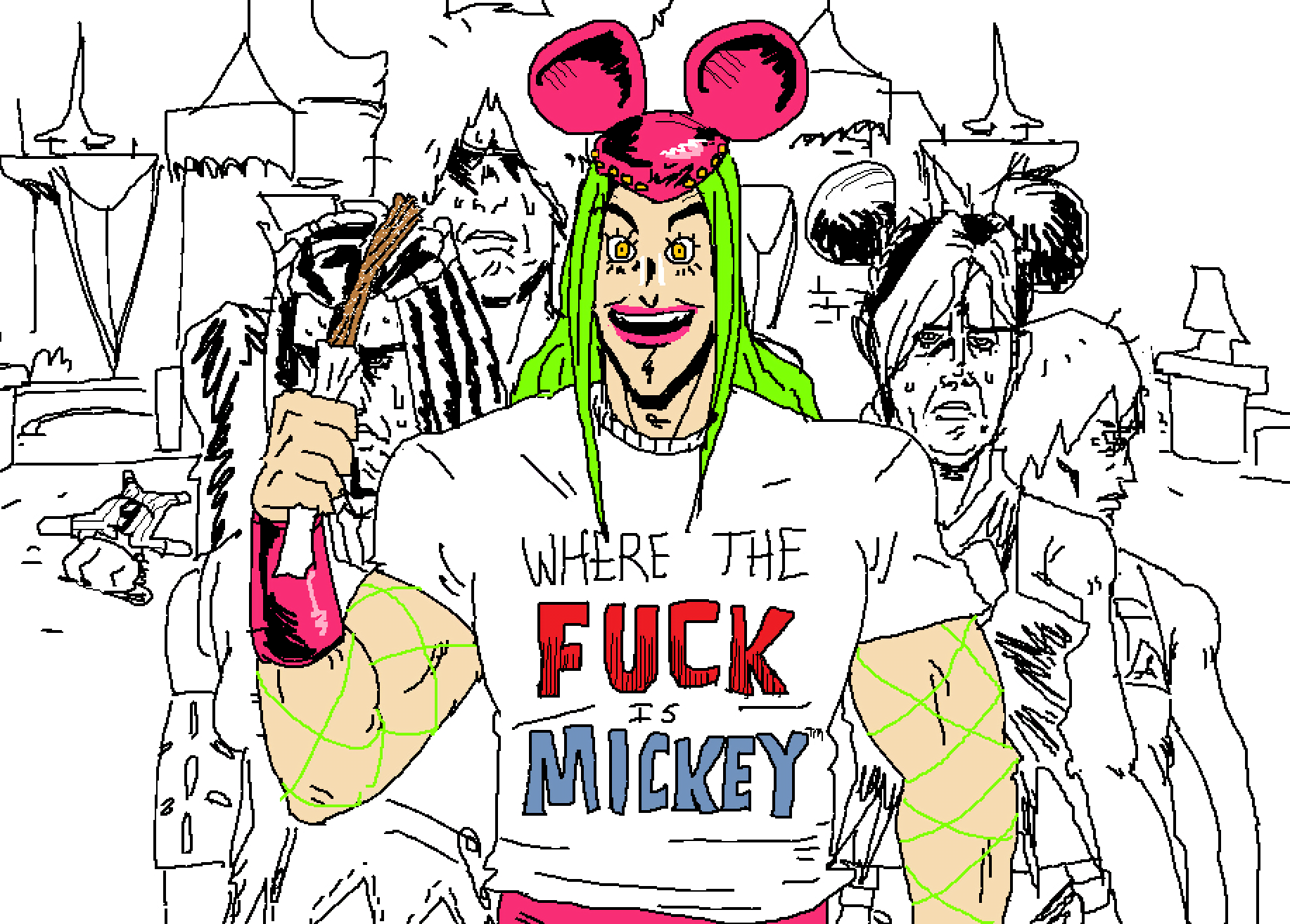 Mickey Mouse Has Dissappeared | JoJo's Bizarre Adventure | Know Your Meme