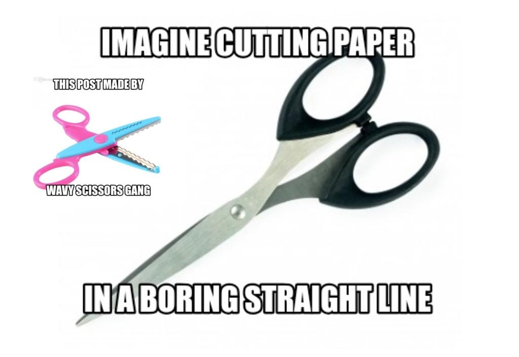Wavy Scissors Gang | This Post Was Made By X Gang | Know Your Meme