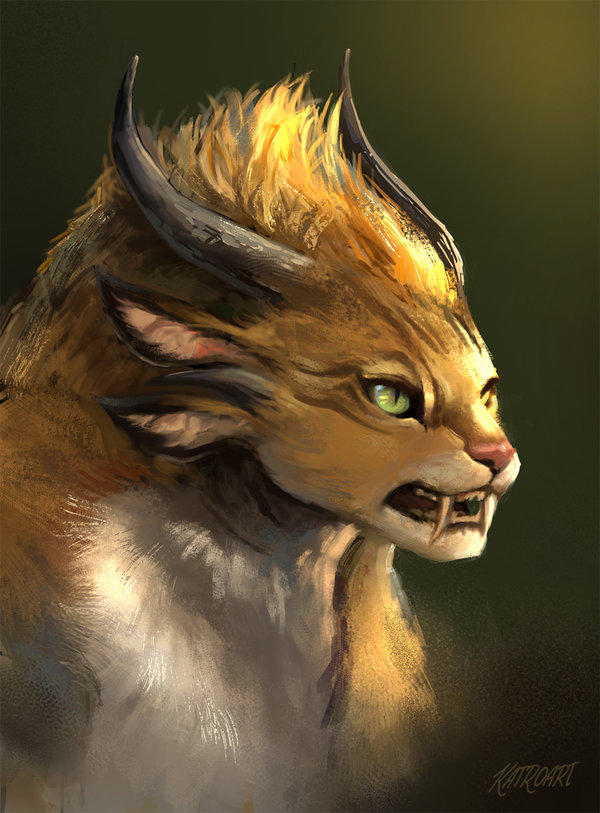Shiera Cobblestone portrait - Charr | Gaming | Know Your Meme