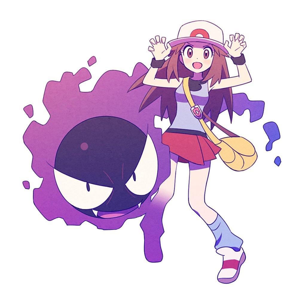 Leaf and Gastly being Spooky | Pokémon | Know Your Meme