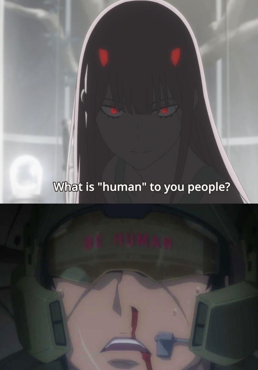 Definitly not her | Darling in the Franxx | Know Your Meme