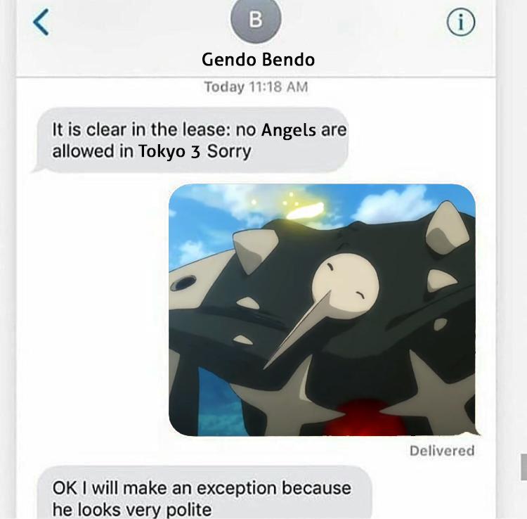 The politest | Neon Genesis Evangelion | Know Your Meme