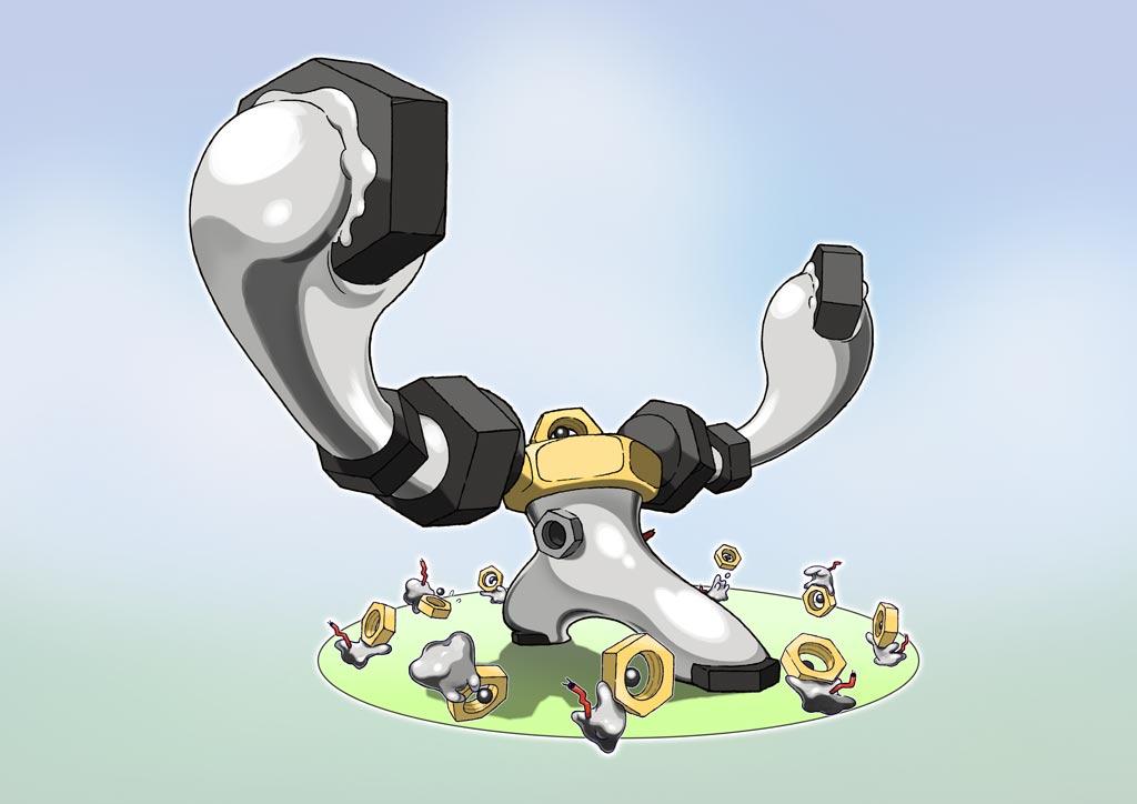 Melmetal Special Artwork | Meltan | Know Your Meme