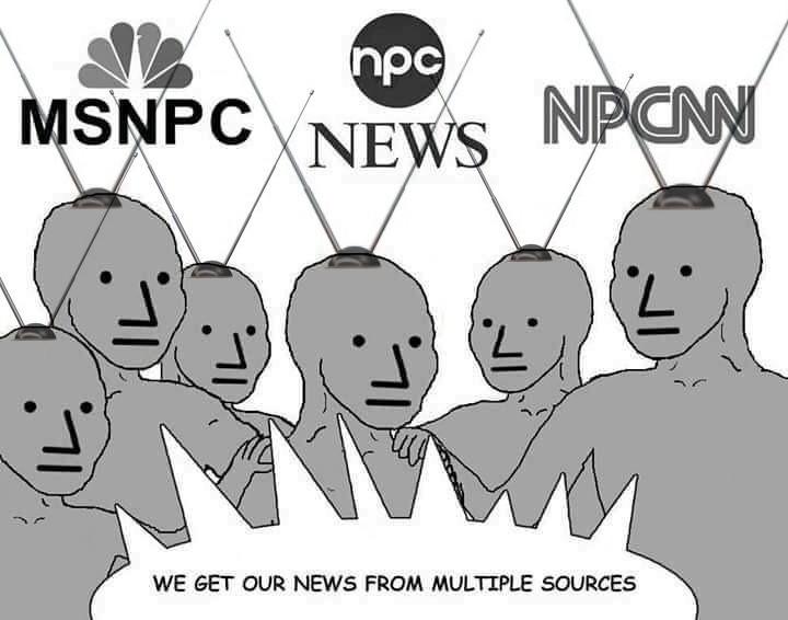 The antennas make it better | NPC Wojak | Know Your Meme