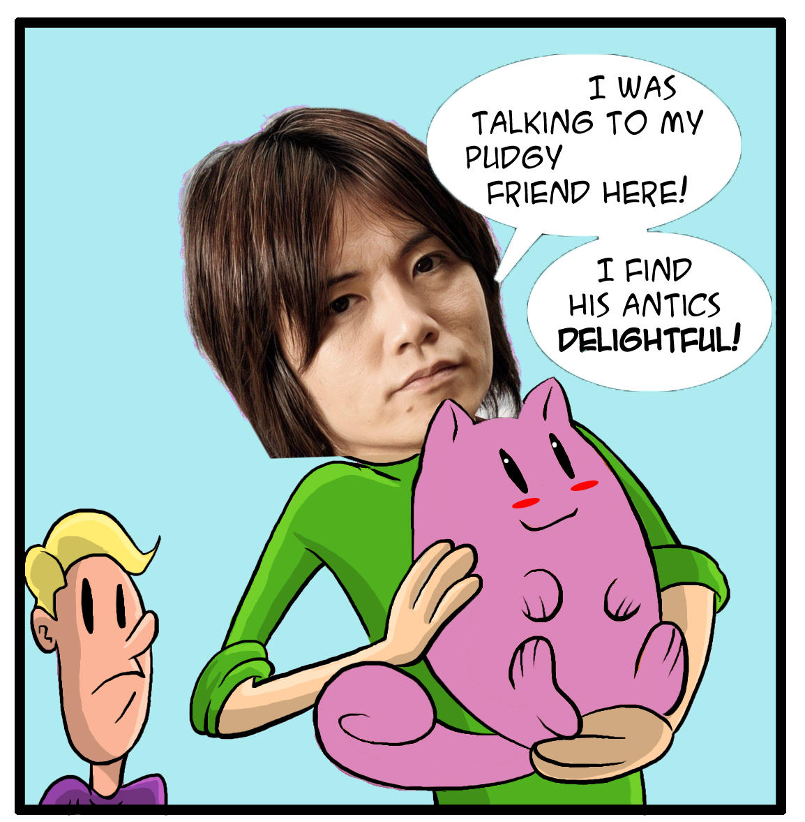 Sakurai Kirby | Masahiro Sakurai | Know Your Meme