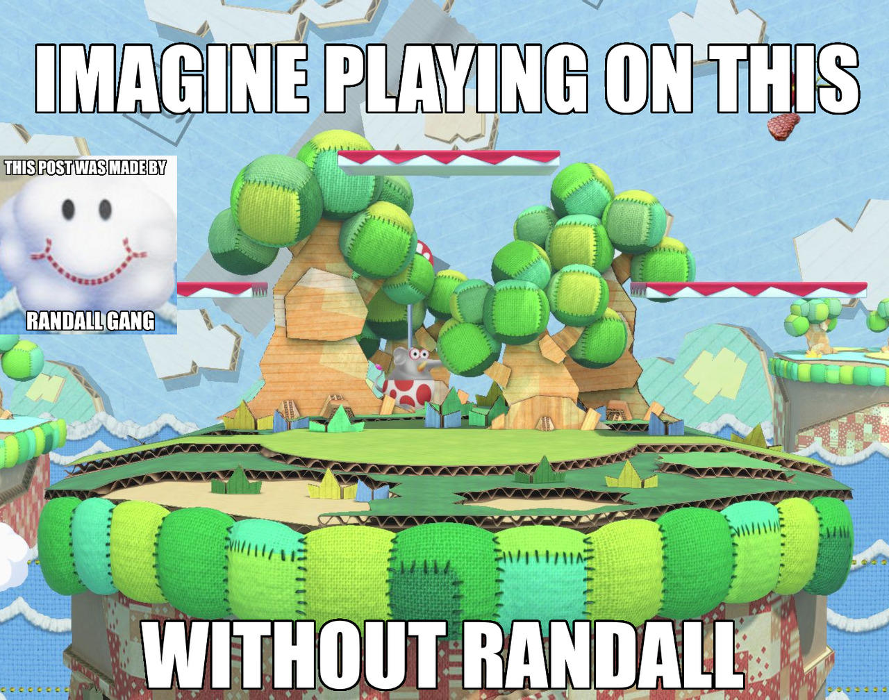 Imagine playing on this without Randall | This Post Was Made By X Gang ...