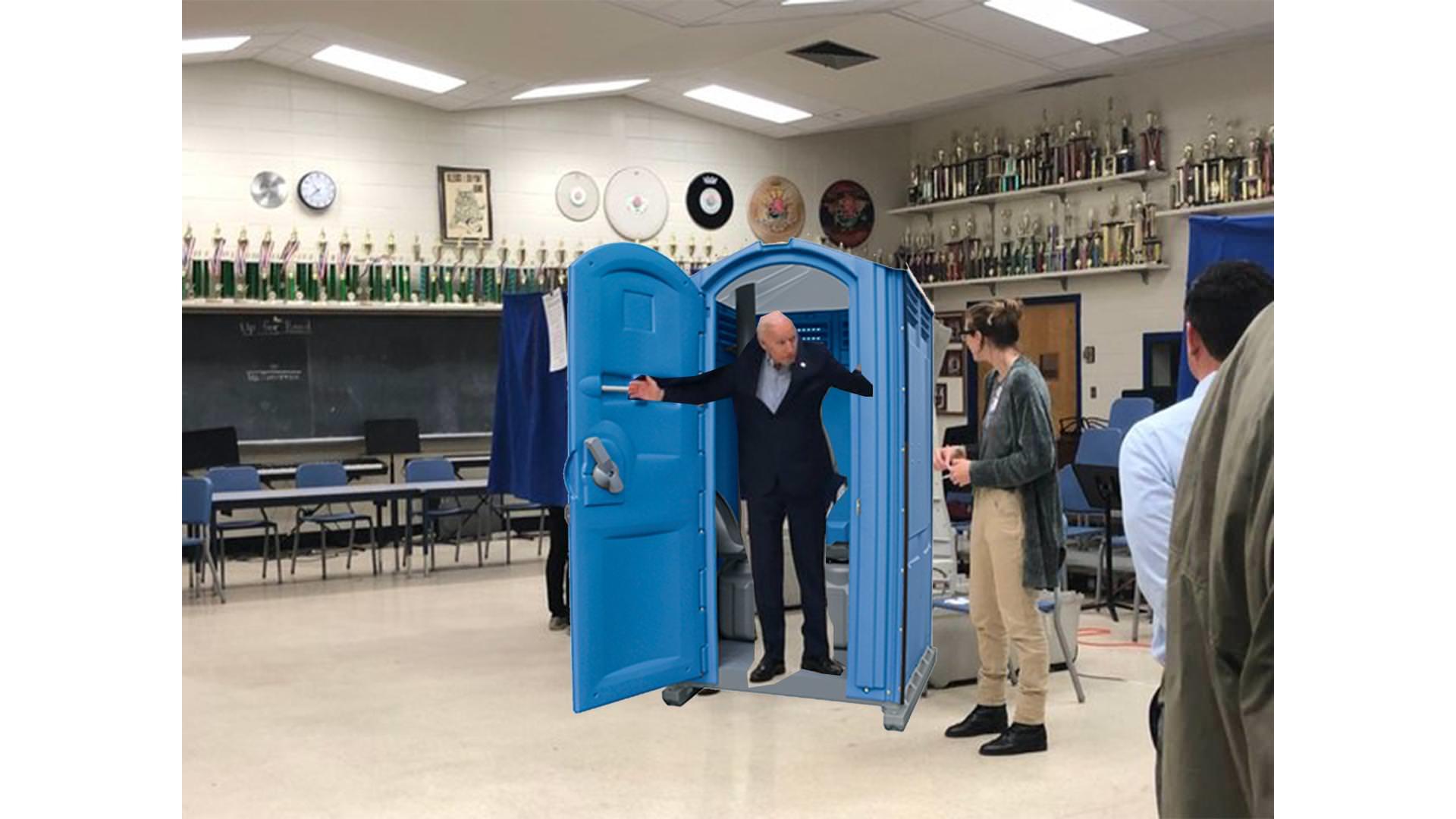 Poopin Joe | Joe Biden Voting Photoshops | Know Your Meme