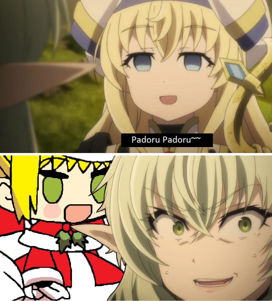 You get padorused to it | Padoru | Know Your Meme