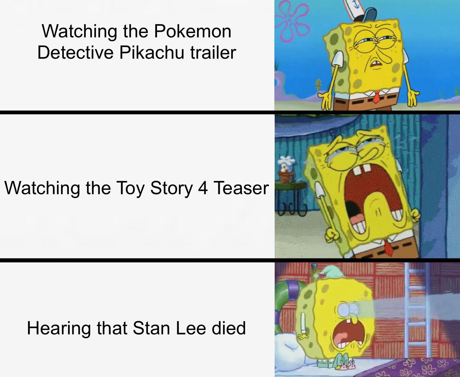 Rest in Peace Stan lee | SpongeBob SquarePants | Know Your Meme