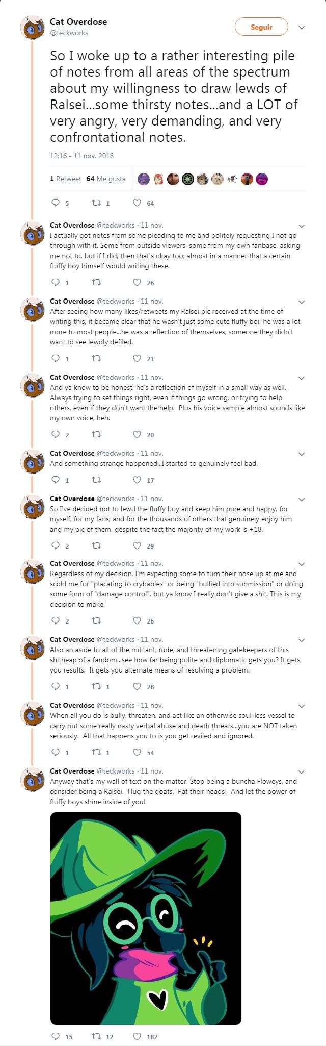 Teckworks' take on Ralsei | Deltarune | Know Your Meme