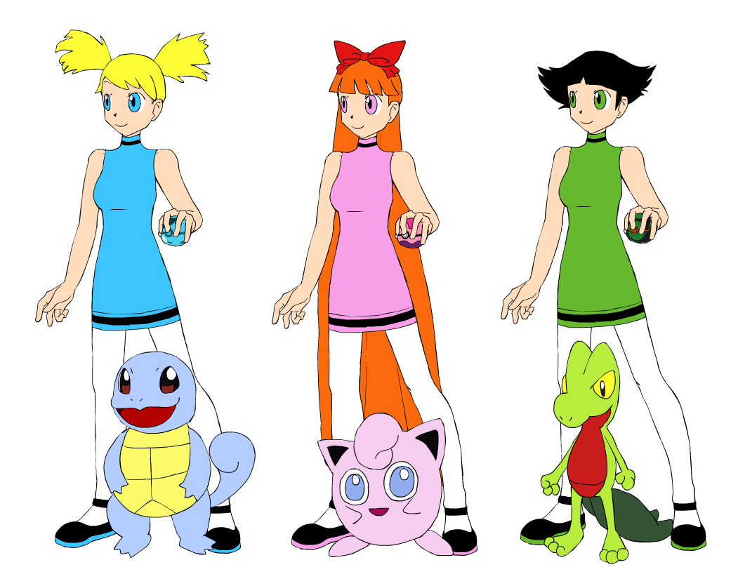 Powerpuff Pokemon Trainers | Pokémon | Know Your Meme