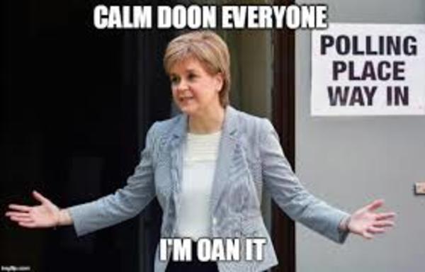 Calm Doon Everyone, I'm On It | Nicola Sturgeon Saves The Day / Calm ...
