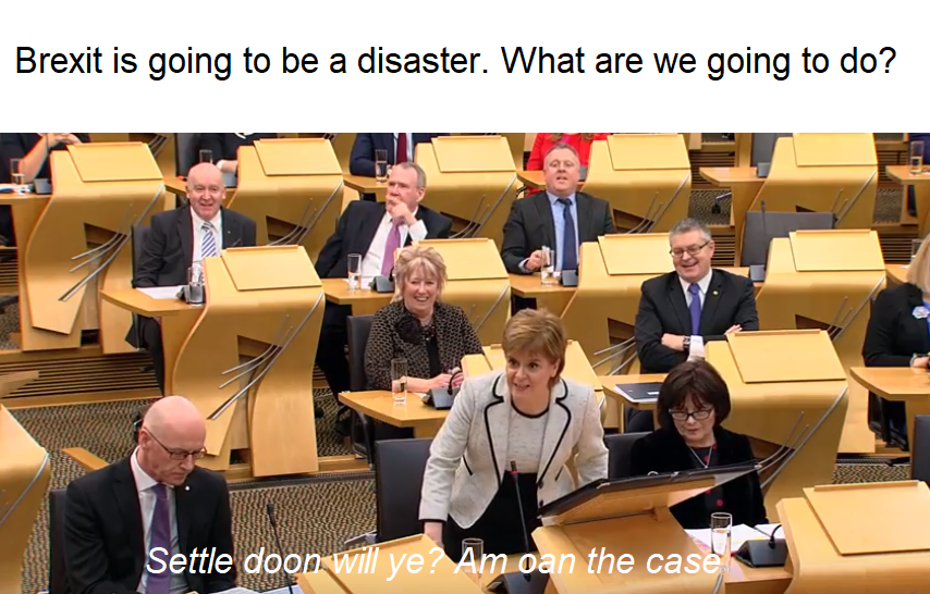 Nicola On The Case In Parliament | Nicola Sturgeon Saves The Day / Calm ...