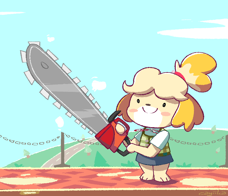 Let her fight. | Isabelle | Know Your Meme