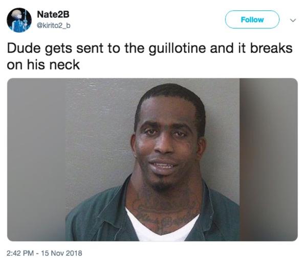 Guillotine Snaps | Charles McDowell's Wide Neck Mugshot | Know Your Meme