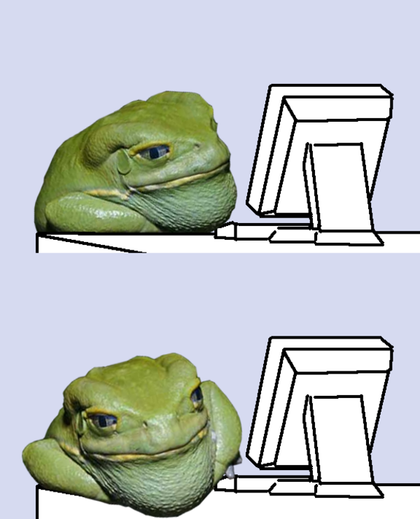Frog | Computer Reaction Faces | Know Your Meme