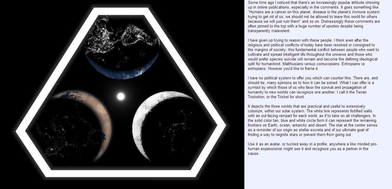 Terran Triskelion | Greentext Stories | Know Your Meme