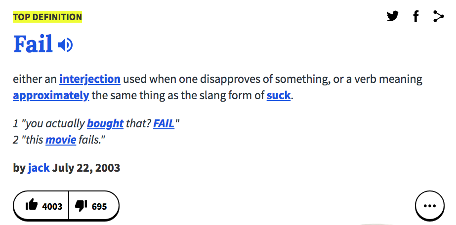Fail Definition FAIL Epic Fail Know Your Meme fail-definition-fail-epic-fail-know-your-meme