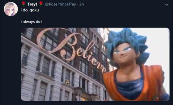 Believe Goku | Macy's Thanksgiving Day Parade | Know Your Meme