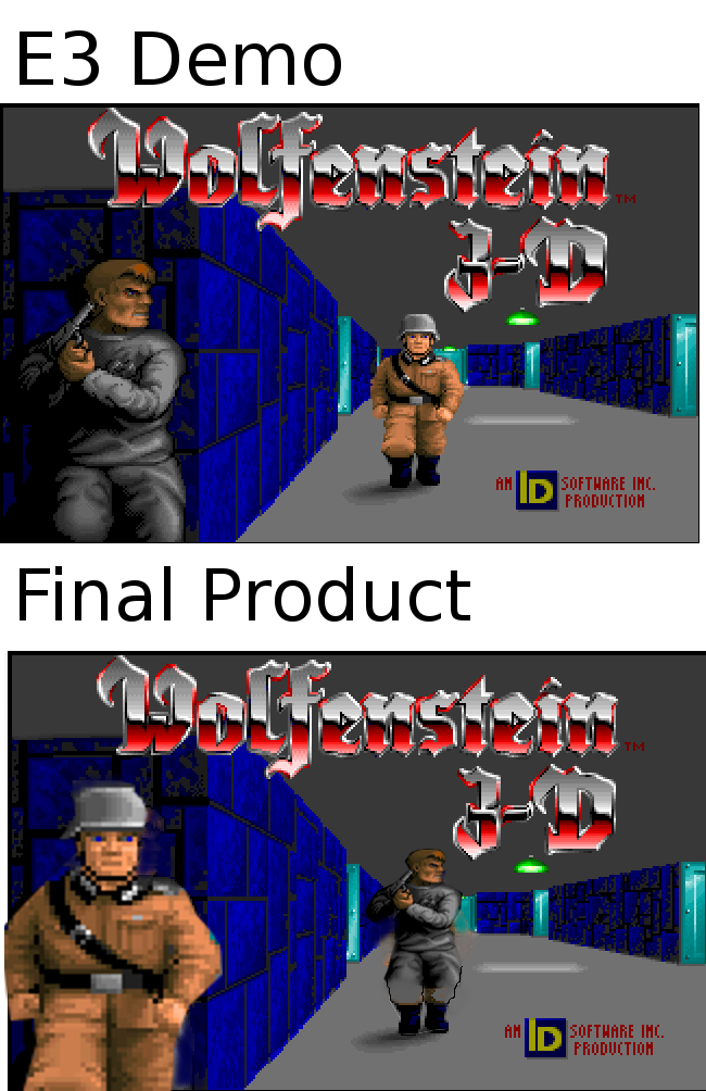 E3 v/s Final Product | Electronic Entertainment Expo (E3) | Know Your Meme