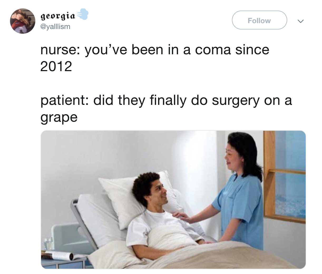 Coma | They Did Surgery On a Grape | Know Your Meme