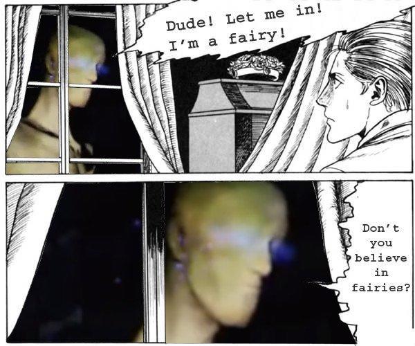 I mean he's not wrong | Dude! Let Me In! I'm A Fairy! | Know Your Meme