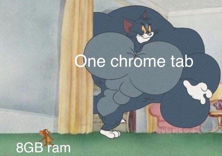 Chrome vs. RAM | Buff Tom | Know Your Meme