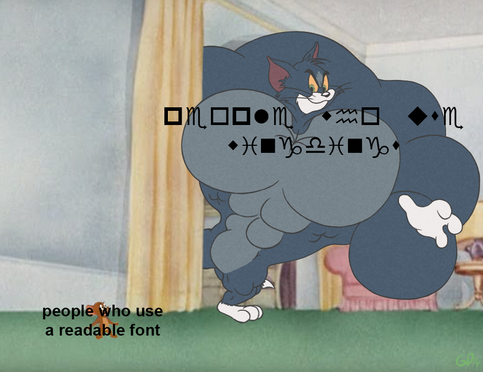 Superior Font | Buff Tom | Know Your Meme