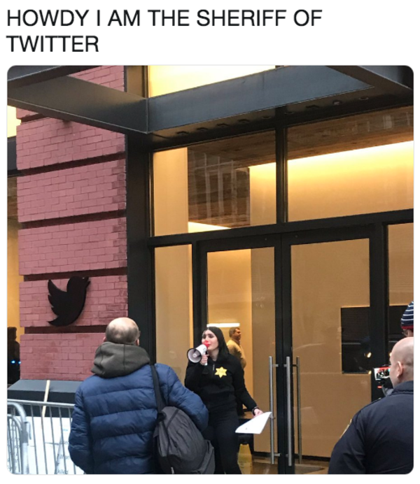 HOWDY I AM THE SHERIFF OF TWITTER | Laura Loomer | Know Your Meme