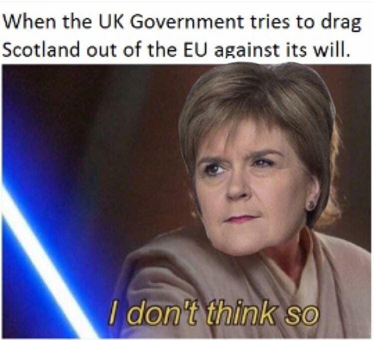 NicolaStarWars1 | Nicola Sturgeon Saves The Day / Calm Doon, Am Oan It ...