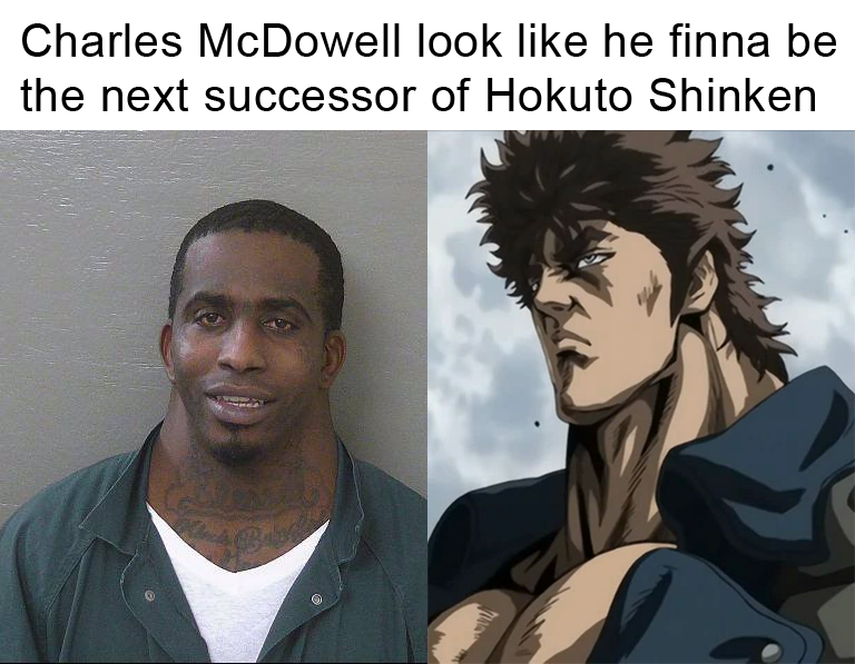 Neck of the North Star | Charles McDowell's Wide Neck Mugshot | Know ...