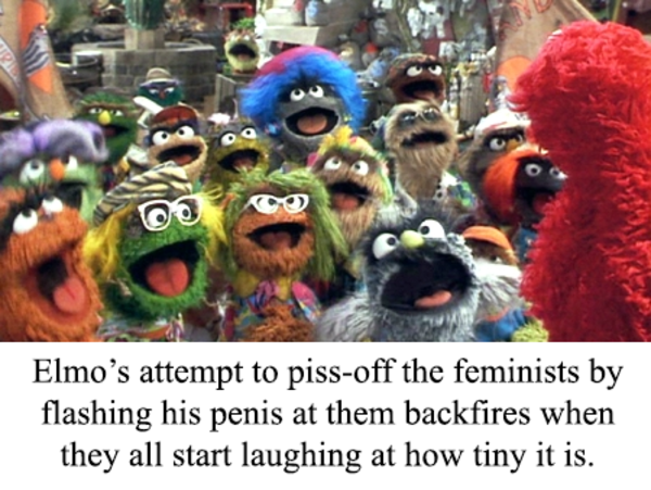 Elmo's little plan | Bertstrips | Know Your Meme