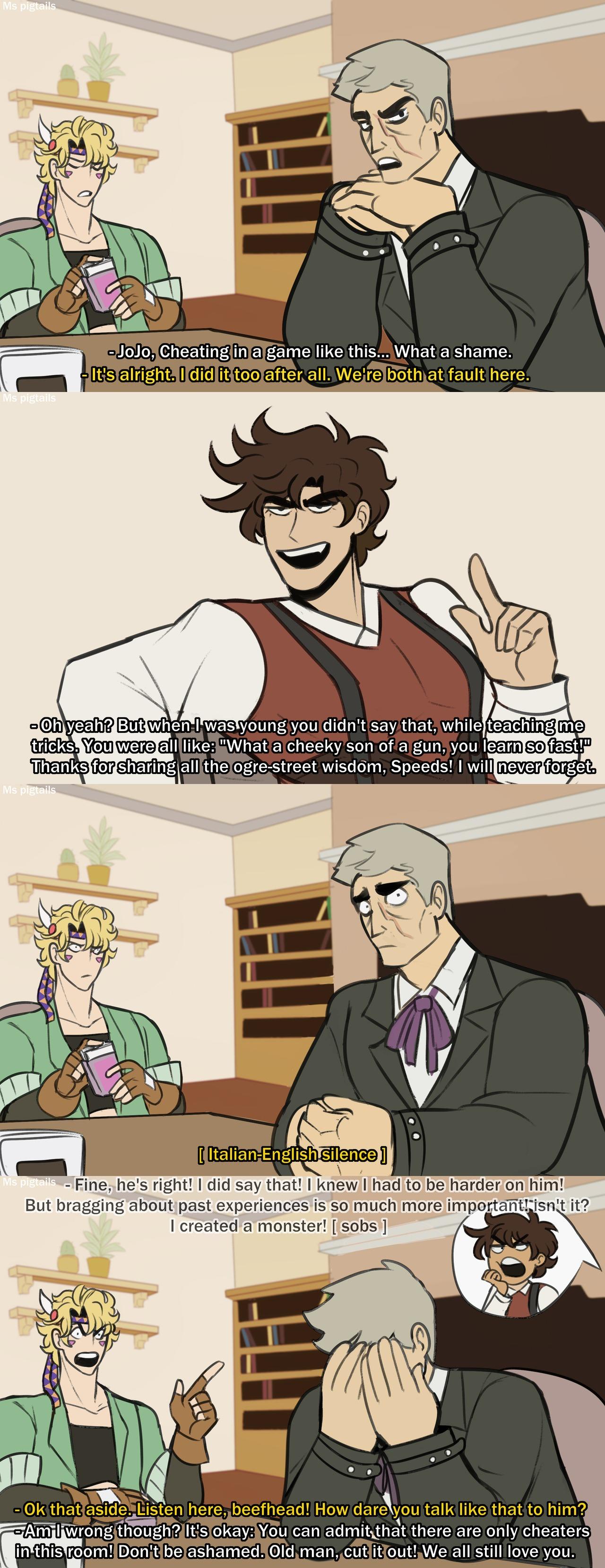 Let’s take a look at who Joseph learned all these tricks from, shall we ...