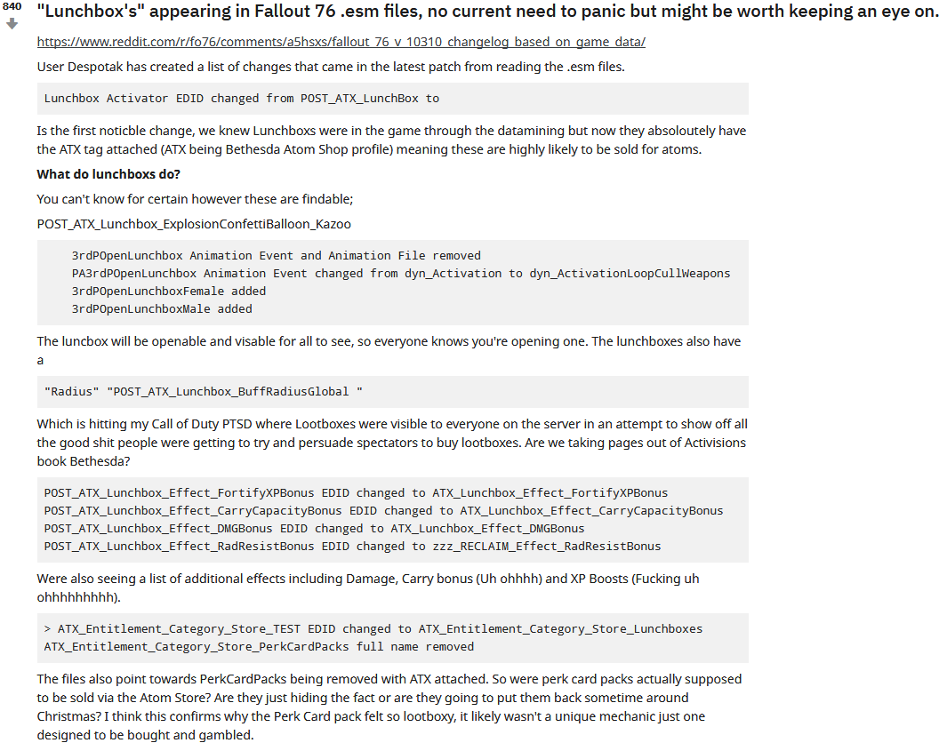 Loot Boxed Rabbit Hole | Fallout 76 | Know Your Meme