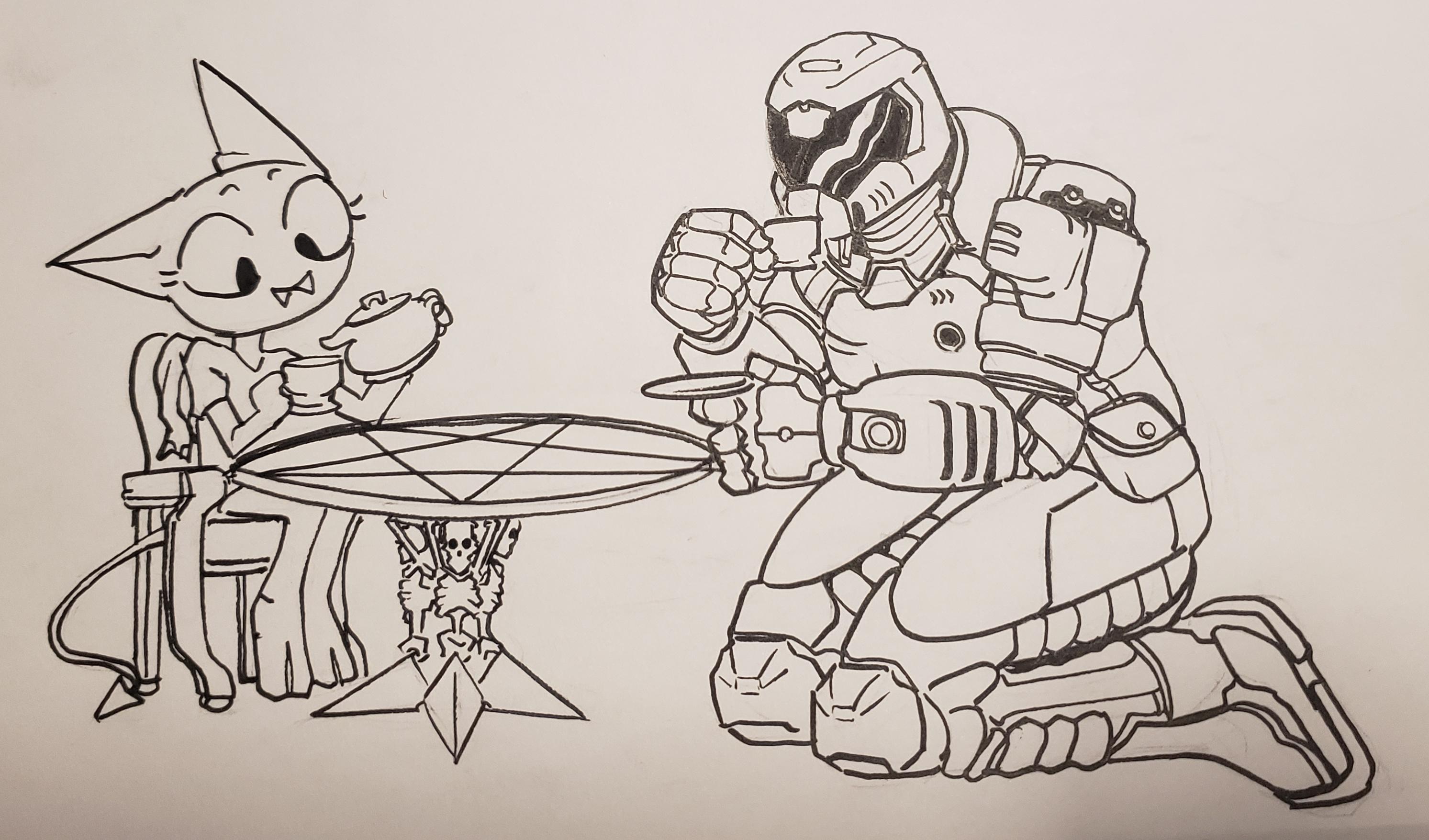 Tea Time with Satina | Doom | Know Your Meme