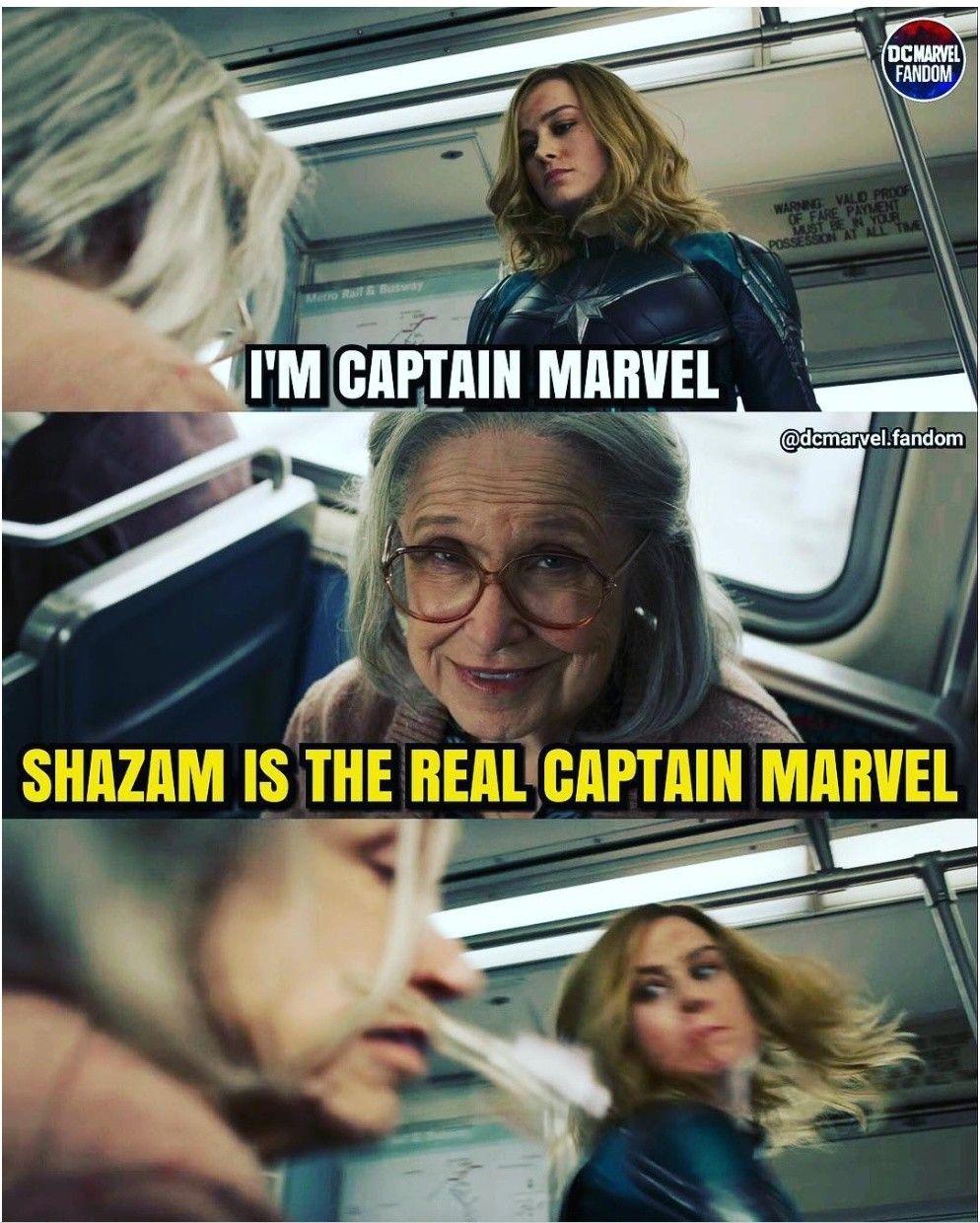 Sorry Carol, but the old lady is right. | Captain Marvel Punch | Know ...