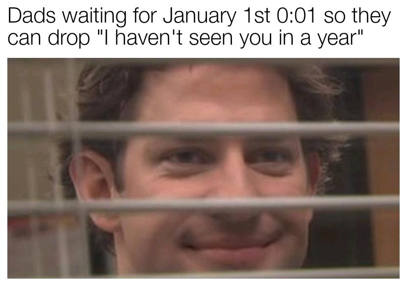 *Wheezing Laughter* | Jim Halpert Smiling Through Blinds | Know Your Meme