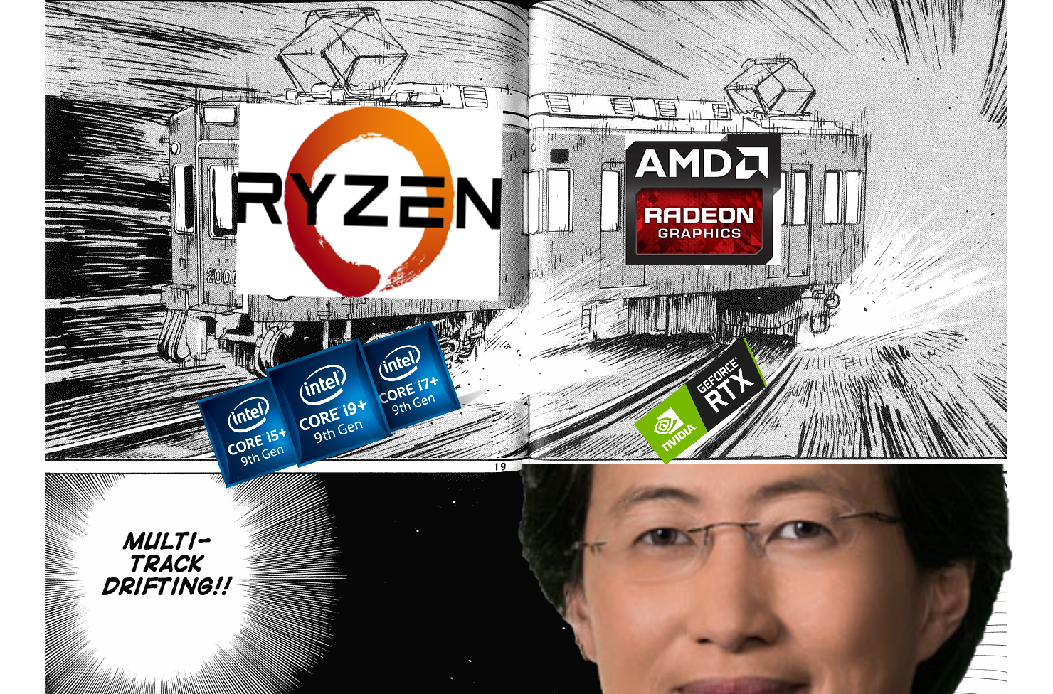 AMD muliti-track drifting | Know Your Meme