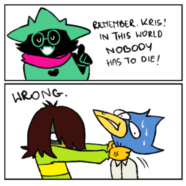 Ralsei is mistaken | Deltarune | Know Your Meme