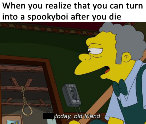 It is finally time to commit neck rope | Not Today, Old Friend | Know ...