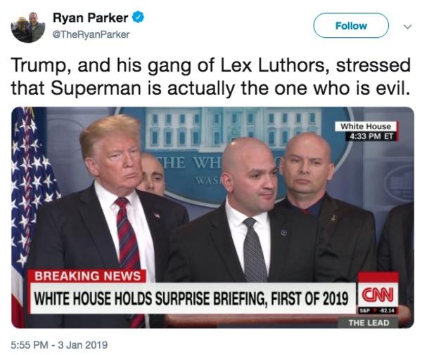 Lex Luthors | Donald Trump's Border Patrol Entourage | Know Your Meme